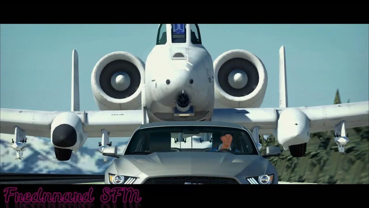 Speed limit enforced by aircraft (Animation)