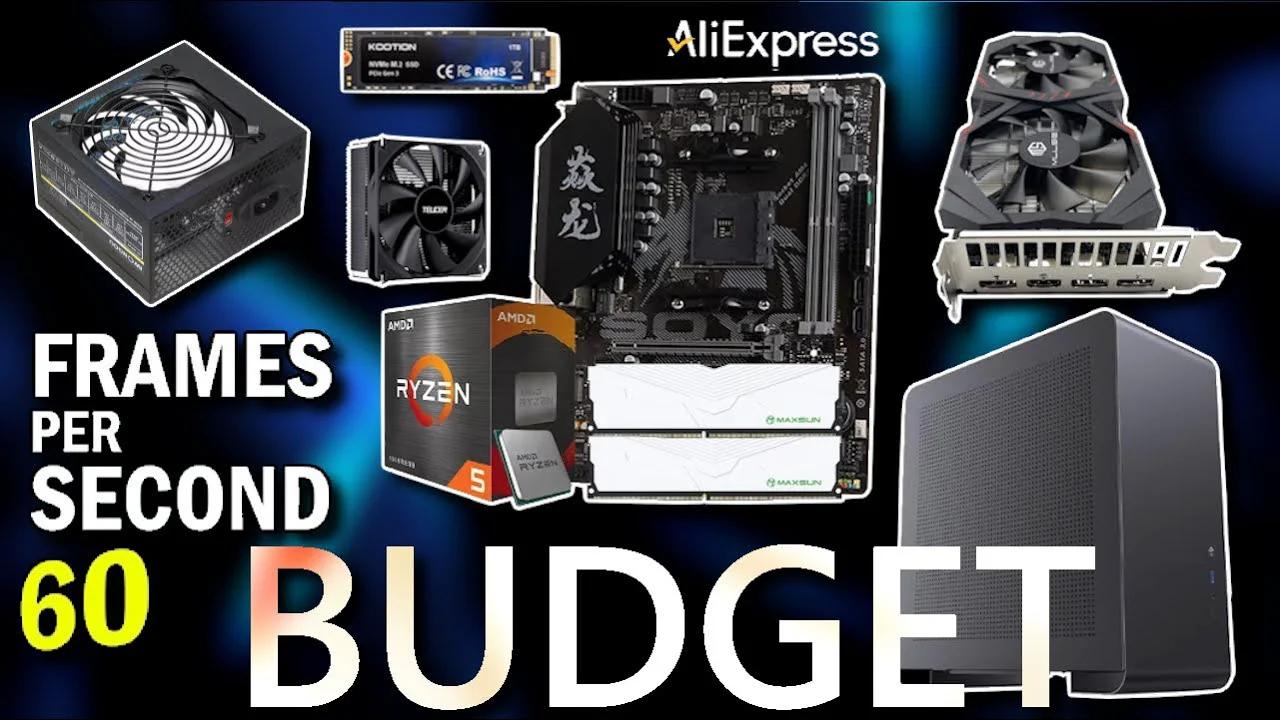 600 USD Budget AliExpress Build For HD Ulra 60-90 FPS Gaming!