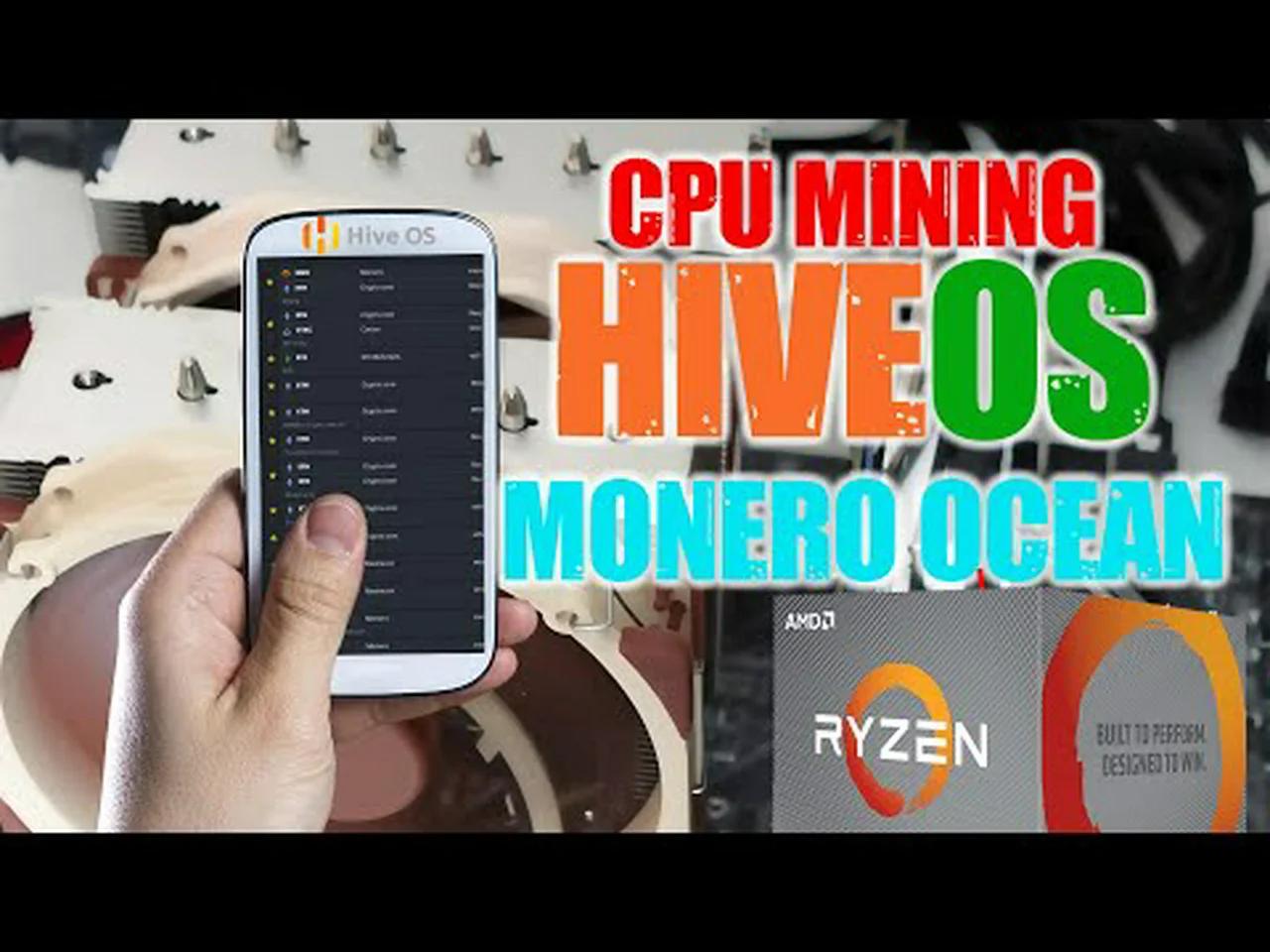 CPU Mining HiveOS | MoneroOcean