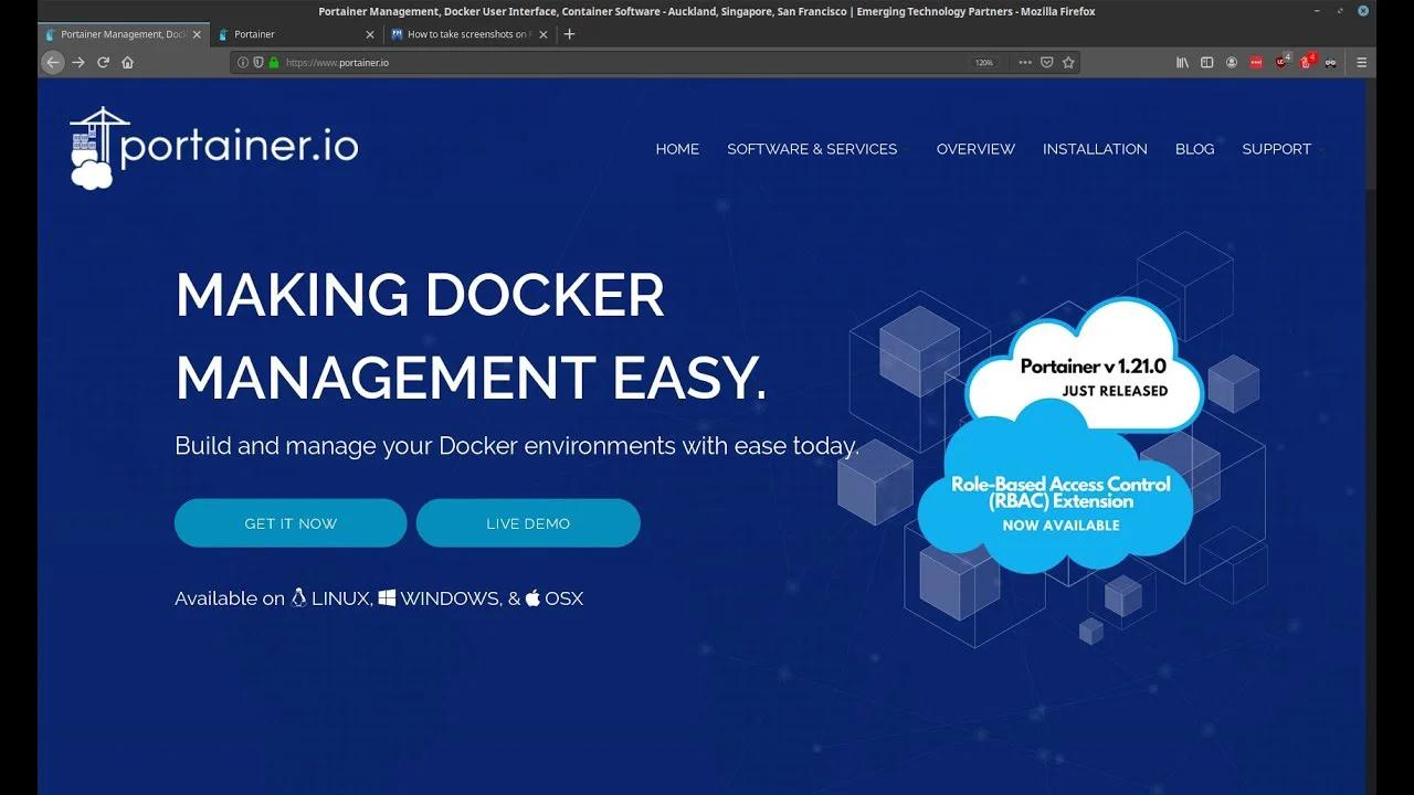Install Portainer (Docker)
