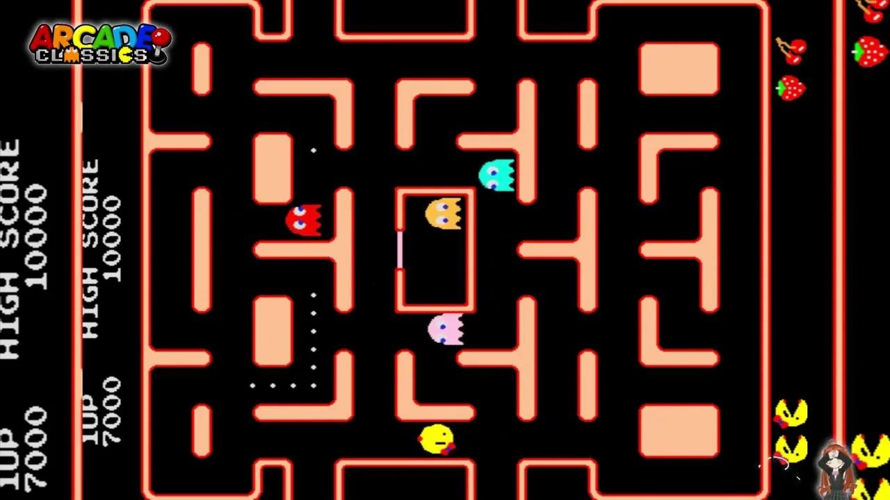 ( Arcade Game ) Pac Man ( Namco 1980 )