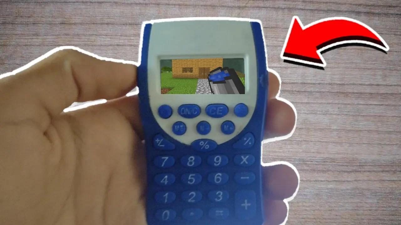 Como Jogar MINECRAFT na CALCULADORA