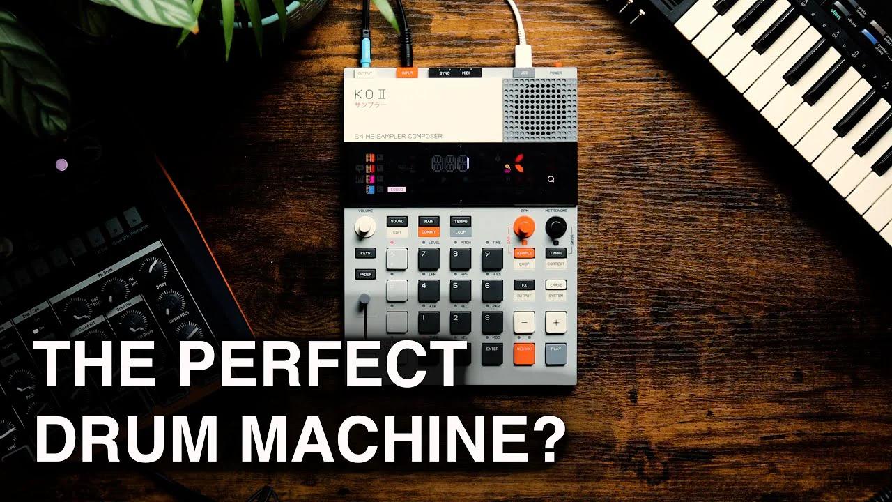 Using the Teenage Engineering KO2 as a DRUM MACHINE!