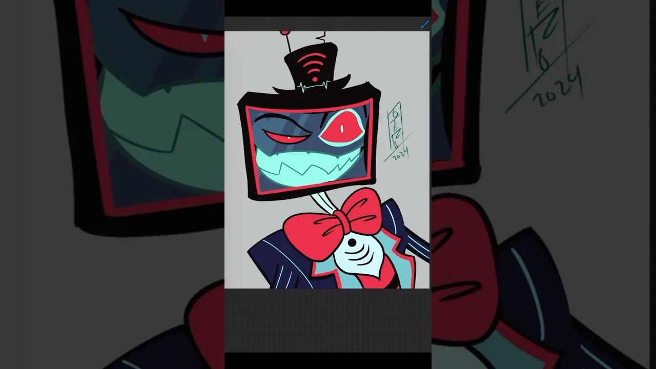 Vox digital coloring on procreate