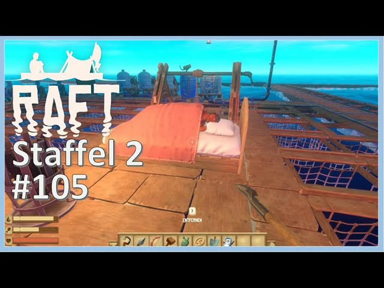 RAFT 🚣‍♀️ Staffel 2 #105 🚣‍♀️ Holz, Erz, Schrott & Schlacke | gameplay ...