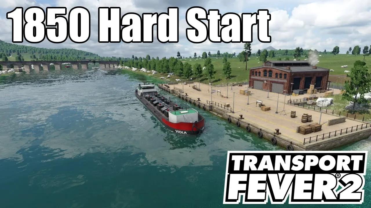 Transport Fever 2 | Vanilla 1850 Hard Start | S1E22