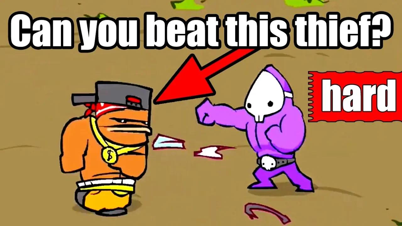 Dad 'n Me, a classic fighting game by Newgrounds, can you beat the ...