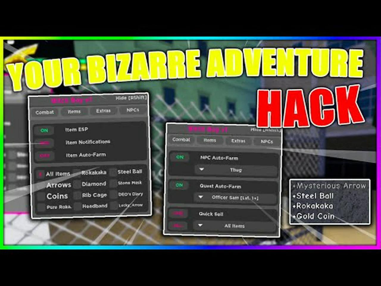 YOUR BIZARRE ADVENTURE | YBA Script *Pastebin 2022* | YOUR BIZARRE ADVENTURE Hack YBA GUI