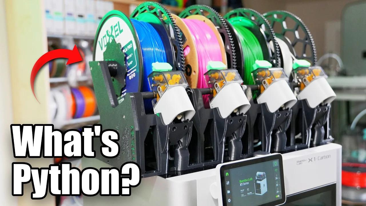 Ultimate Bambulab Ams Upgrade Python