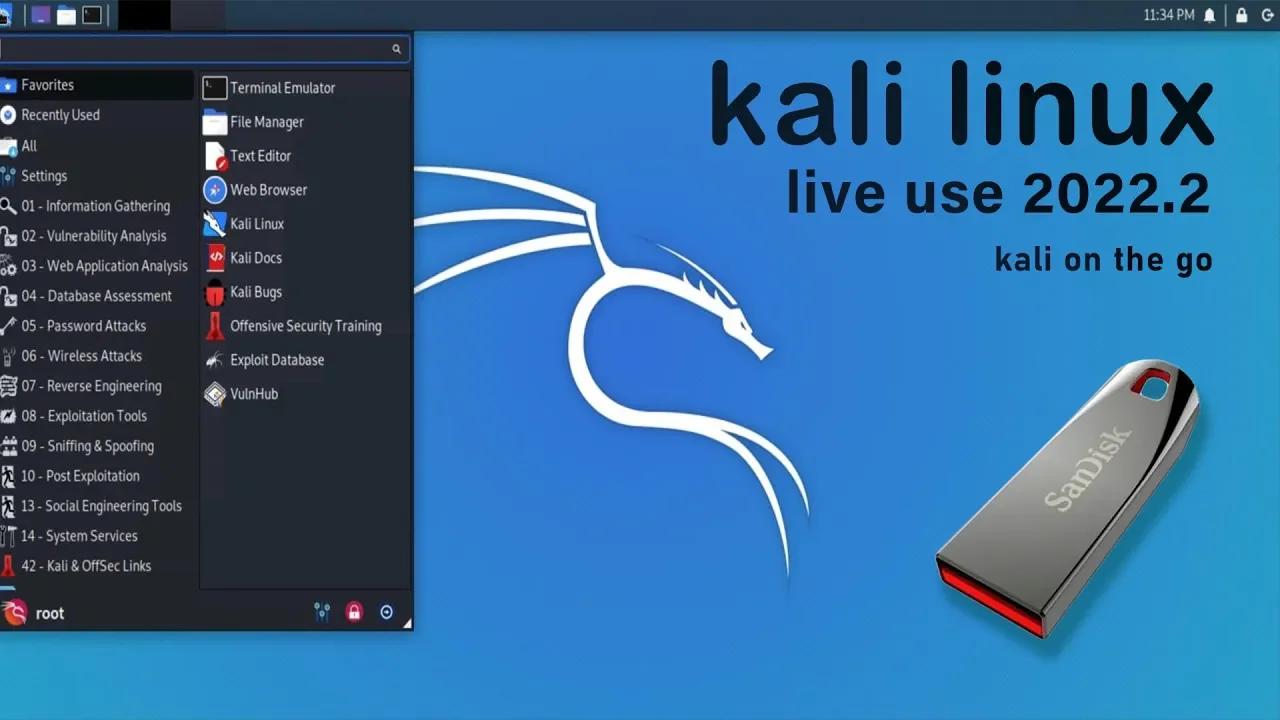 How To Create a Kali Linux 2022.2 Bootable live USB with Persistence ||Full ethical hacking Tutorial