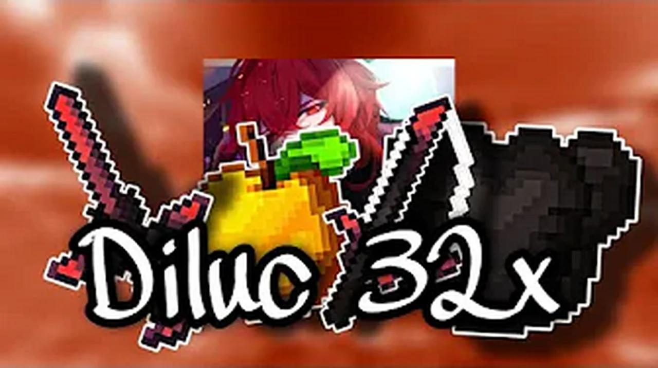 Diluc [32x] by Yuruze - MCPE PVP TEXTURE PACK