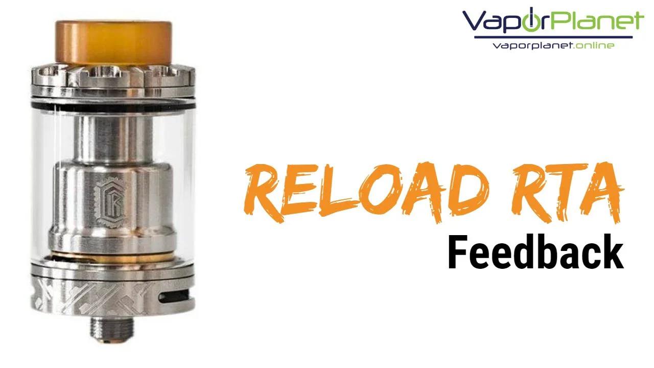 The Reload Vapor USA Reload RTA - Feedback em português