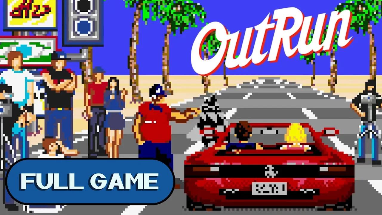 OutRun GENESIS MEGA DRIVE FULL GAME Longplay Gameplay Walkthrough ...