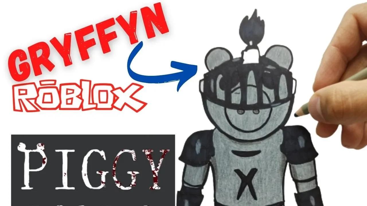 Cómo DIBUJAR a⚔️GRYFFYN de PIGGY TEMPORADA 4/How to DRAW GRYFFYN from ...