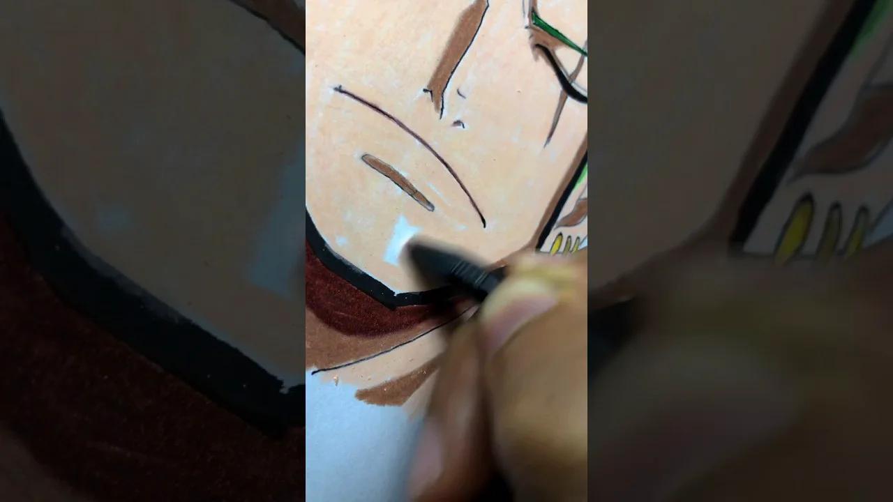 Dibujo épico de Soro Roronoa 🤩 #Soro #art #drawing