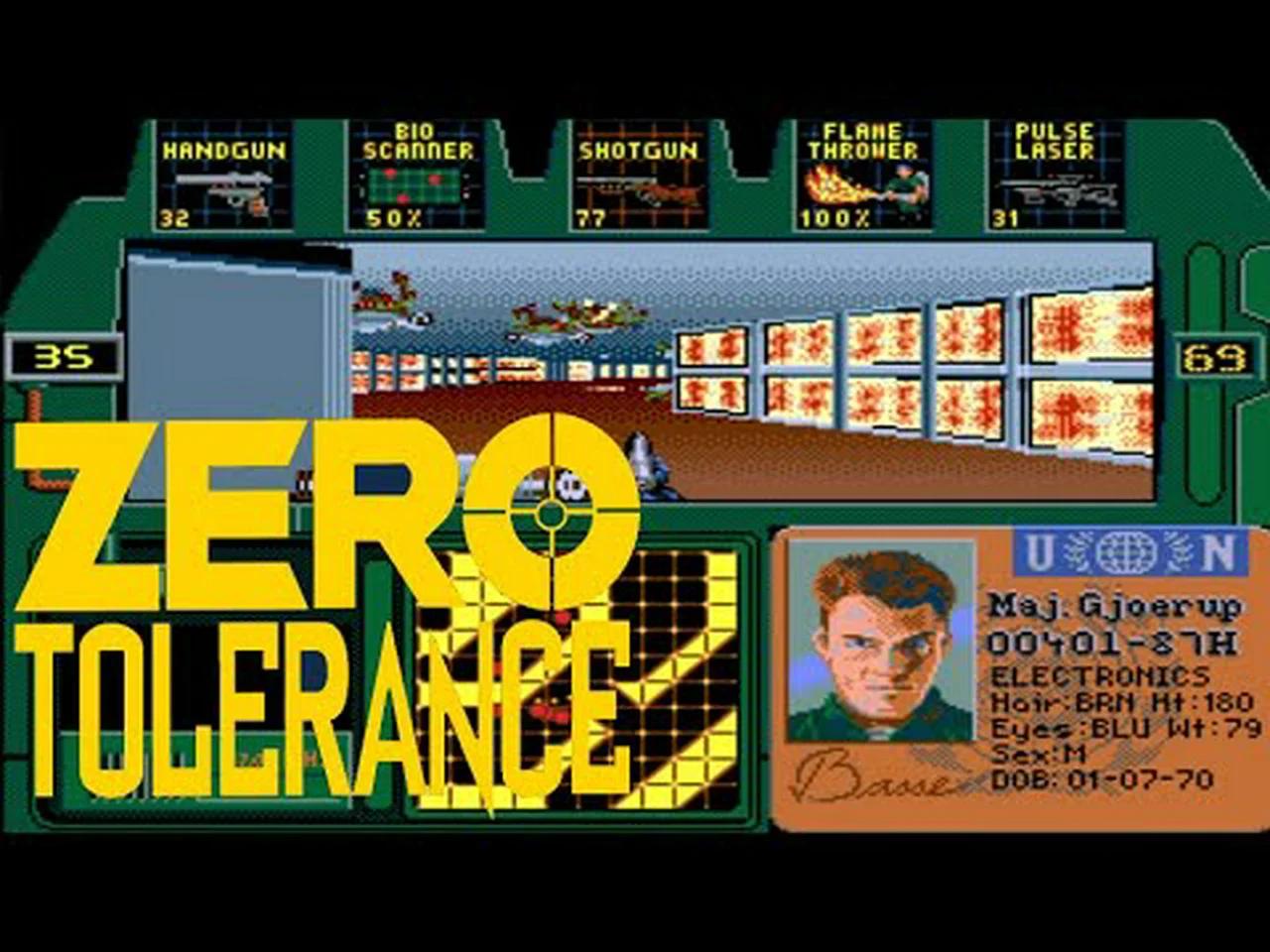 Zero Tolerance Collection | Retro Megadrive Shooter