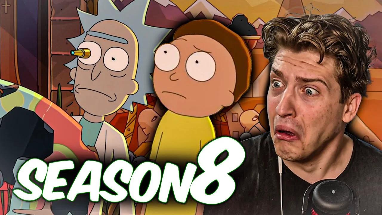 Rick & Morty Season 8 Episode 4 REACTION 🗿 The Last Temptation of Jerry!