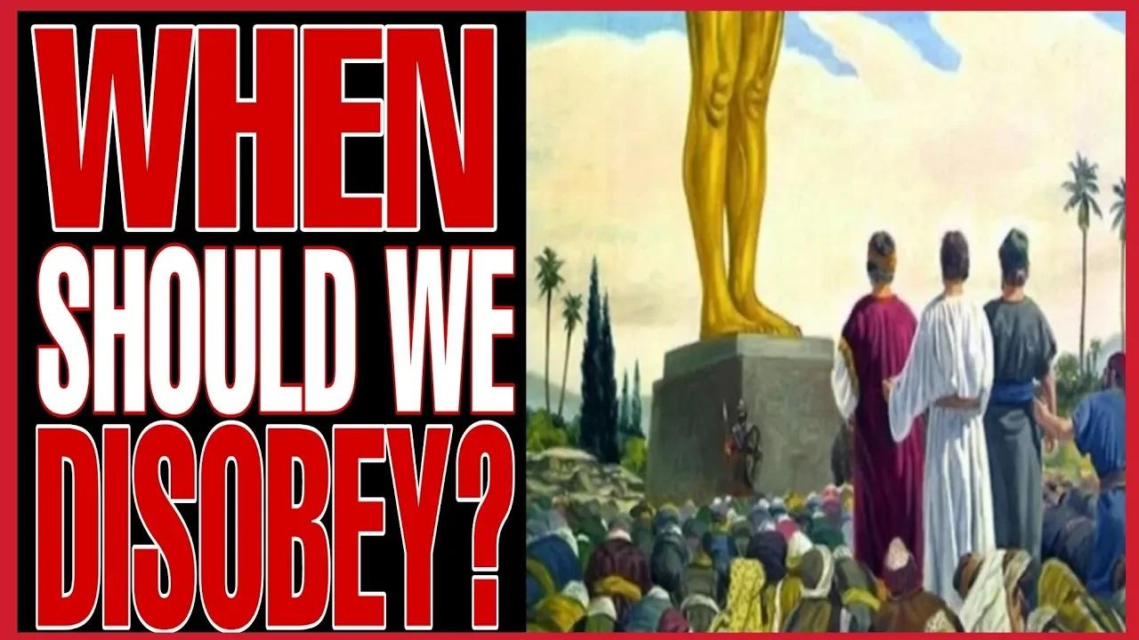 When is Civil Disobedience an option for Christians?