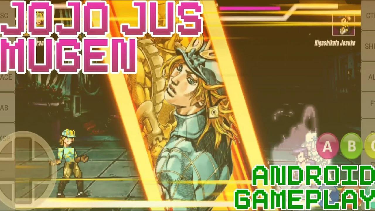 JoJo's Bizarre Adventure JUS Edition Mugen - Android Gameplay (Exagear 3.0.3)