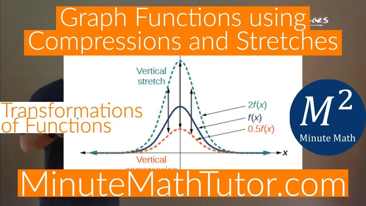 Graph Functions using Compressions and Stretches | College Algebra