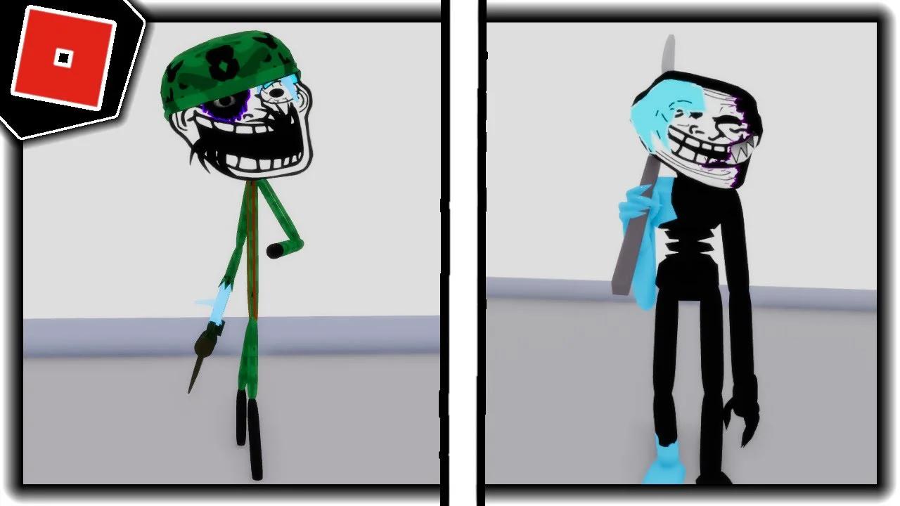 How to get NO MANS LAND BADGE in TROLL FACE RP (BETA) - Roblox