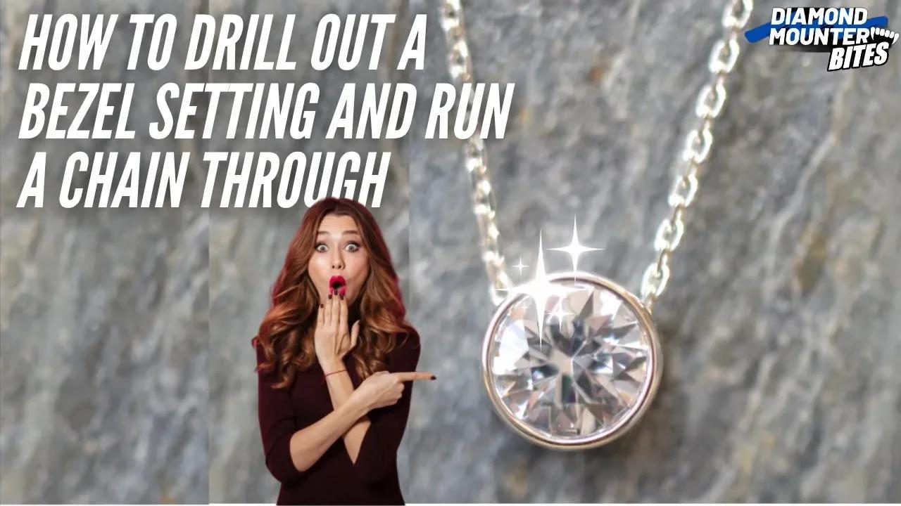 How Drill Out Holes for a Smooth Running On Chain Pendant