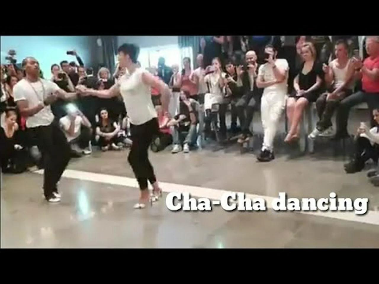 Cha-Cha dancing performance challenge a very nice dancing