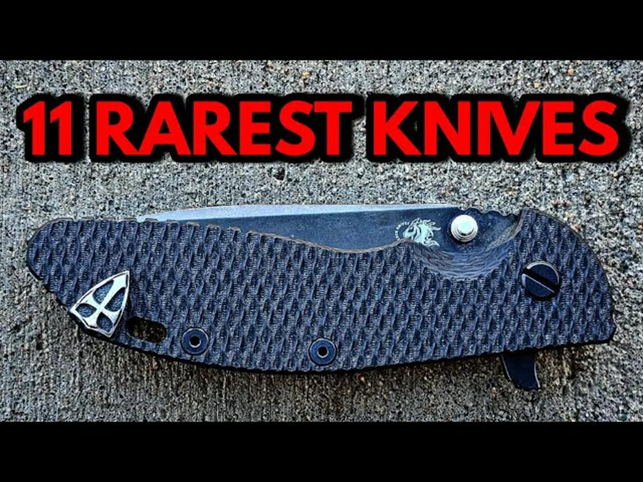 The 11 RAREST Pocket Knives In My Collection