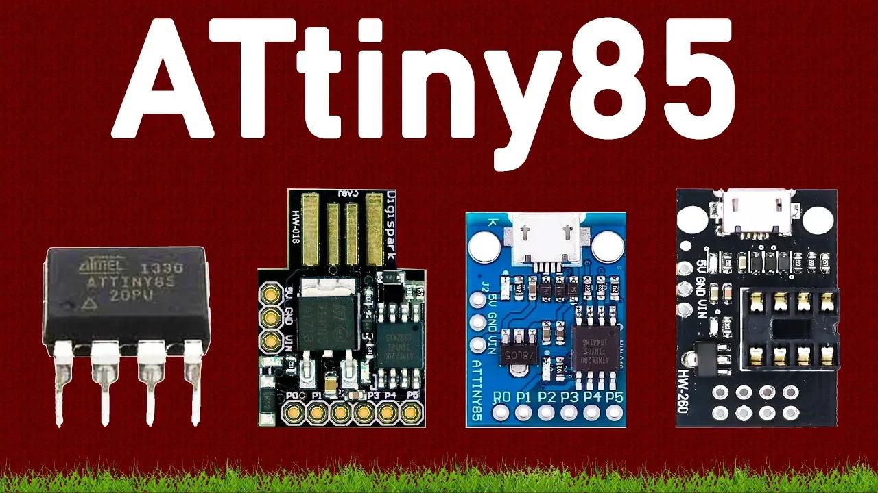 How To Program Attiny85 Digispark Kickstarter with Arduino IDE || Program ATtiny85 directly via USB