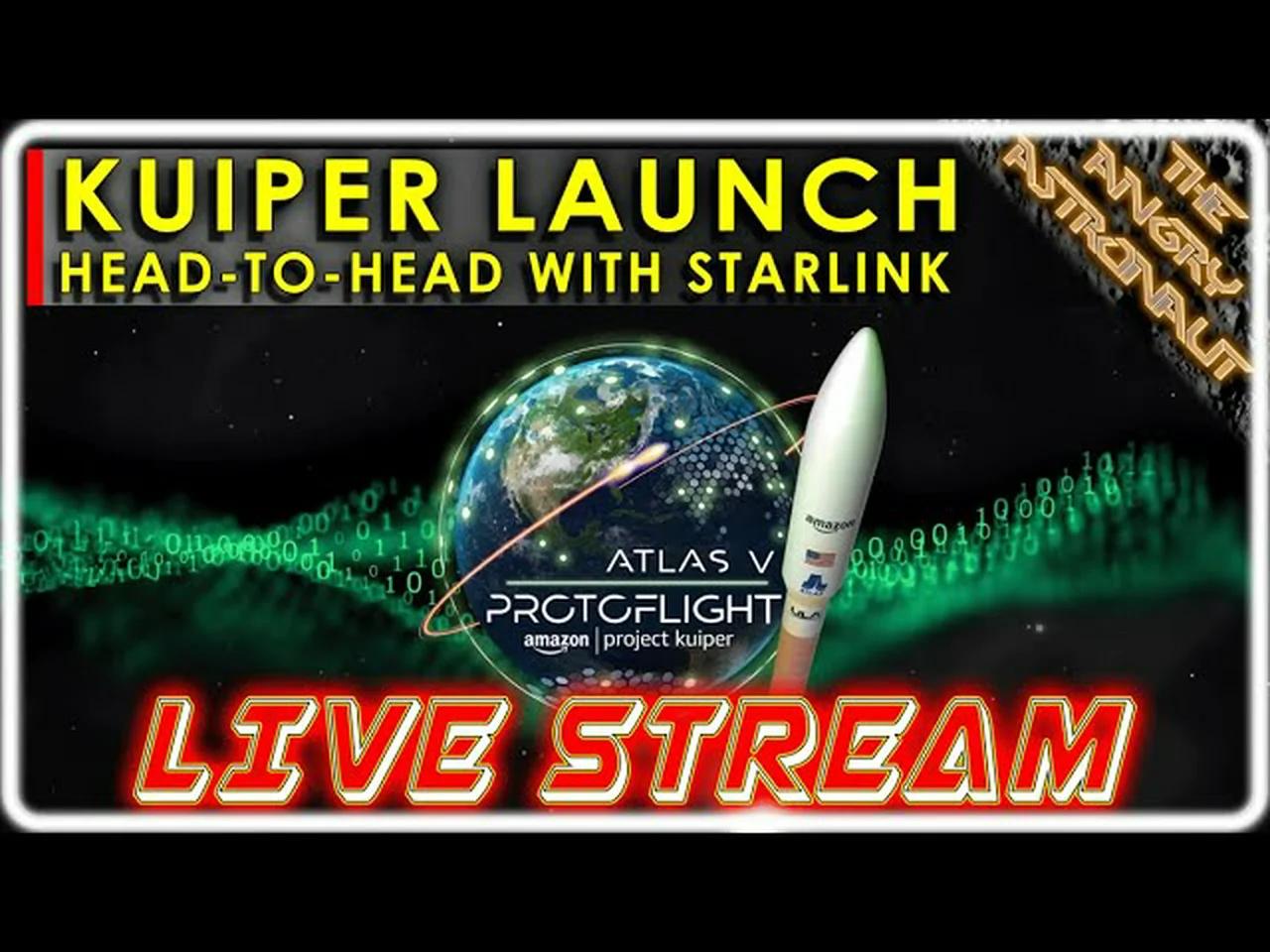Watch LIVE with The Angry Astronaut as KUIPER Finally Launches!!!!