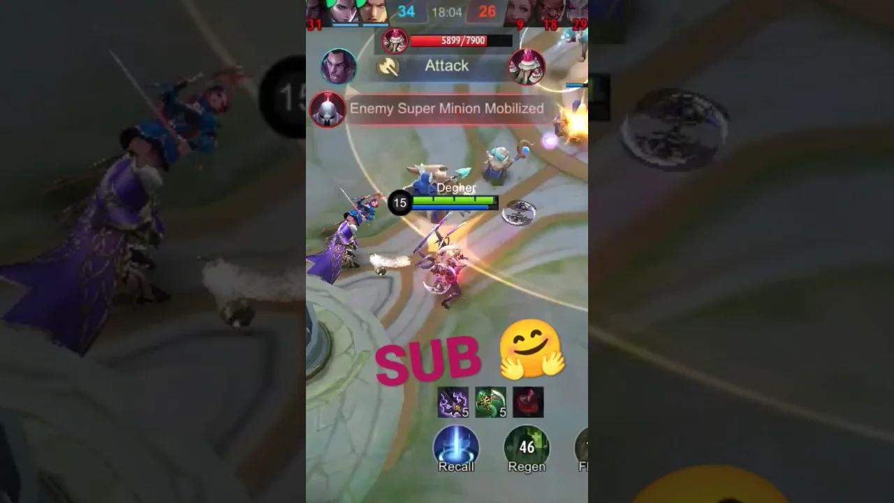 | Mobile Legends ADC | #gameplay #gaming #shorts #short #mlbb #android ...