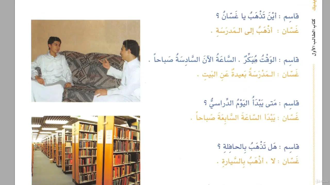 Unit 7 - Lesson 3 - Arabic complete beginner course Al-Arabiyyah Bayna ...