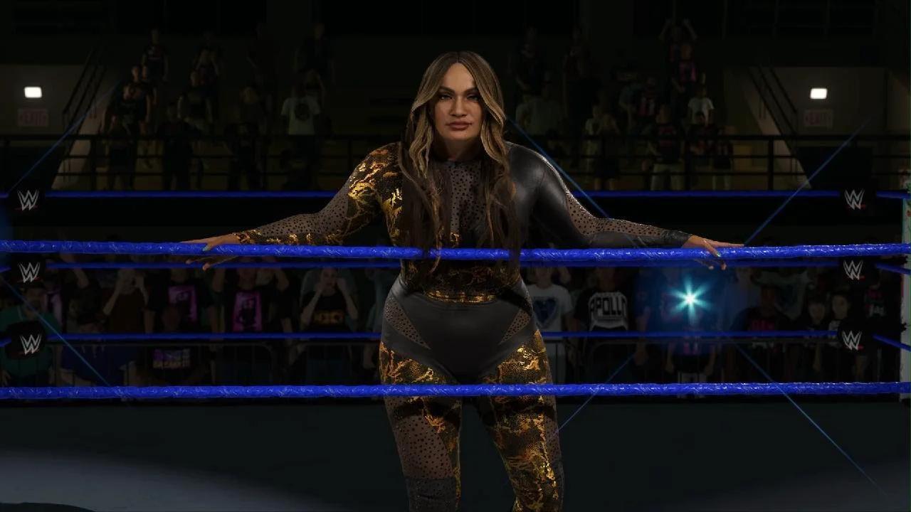 WWE 2K24 - Nia Jax VS Sol Ruca