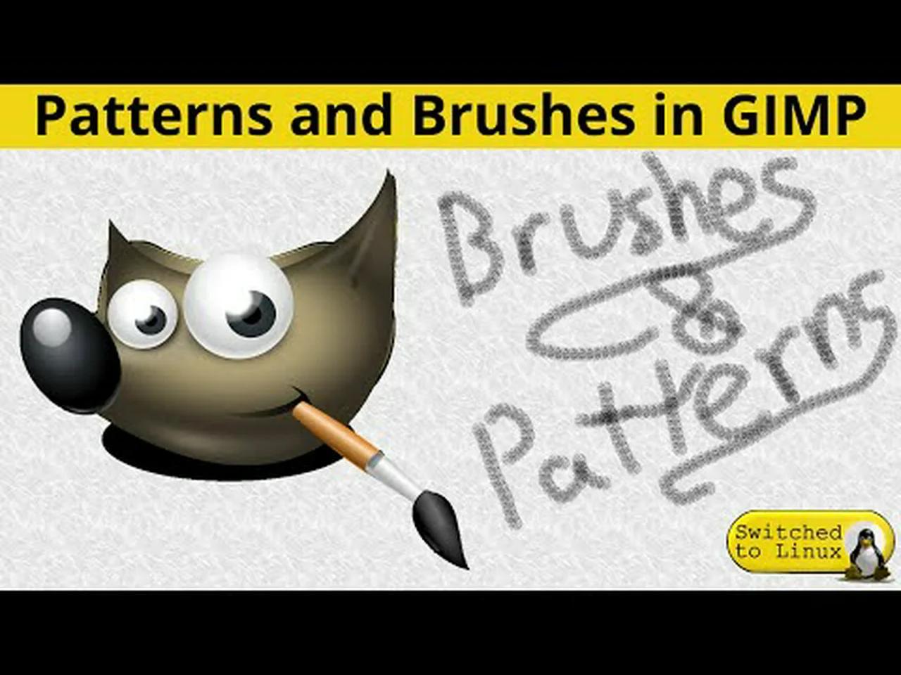 How to Make Brushes and Patterns in GIMP