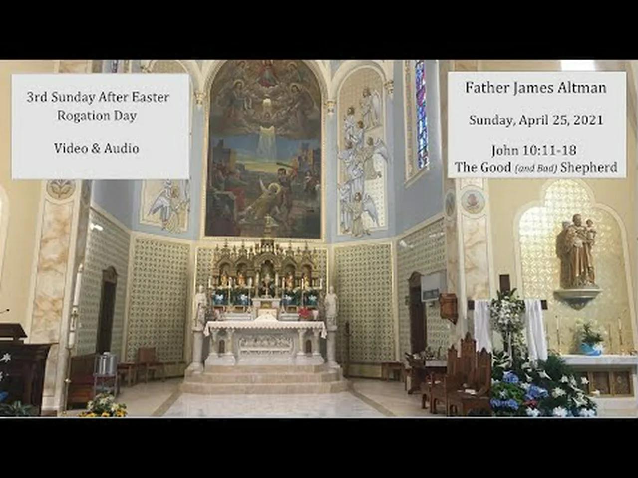 Father James Altman Homily April 25 2021