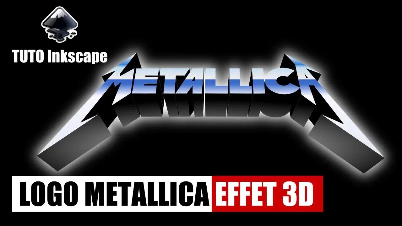 Tuto inkscape : redessiner le logo metallica + effet 3D + astuces ...