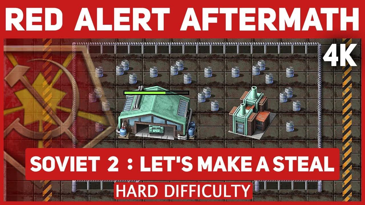 Red Alert Aftermath Remastered 4K - Soviet Mission 2: Let's Make a ...