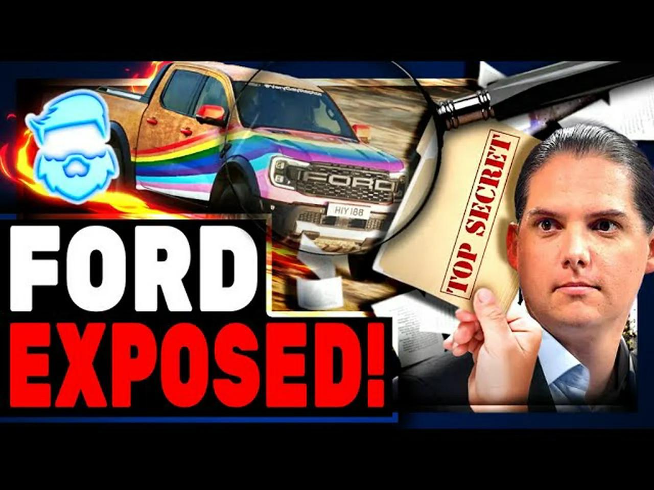 Ford Goes NUCLEAR On WOKE! Cancels EVERYTHING After Being BUSTED By ...