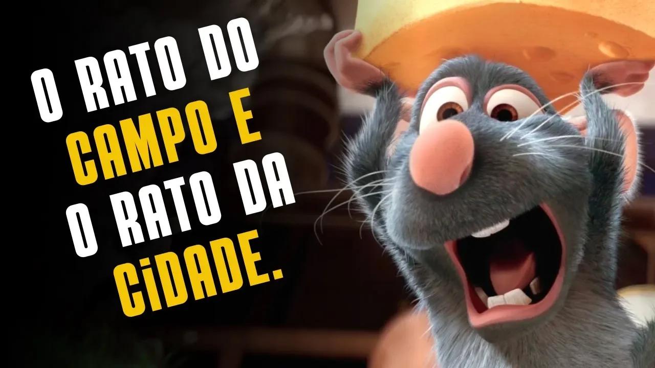 A Fábula do Rato do Campo e o Rato da Cidade (Conto, reflexão de vida)