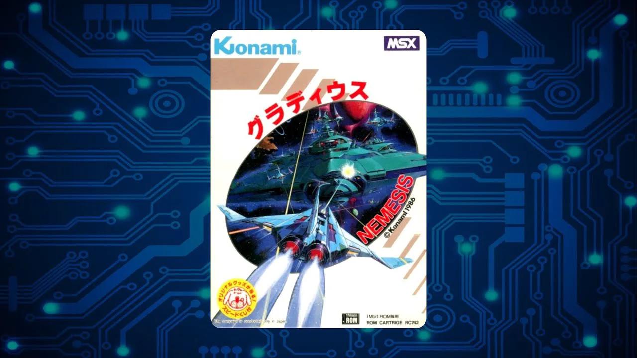 GRADIUS - NEMESIS [SCC - SMOOTH SCROLL - ARCADE GRAPHICS] (MSX - KONAMI ...