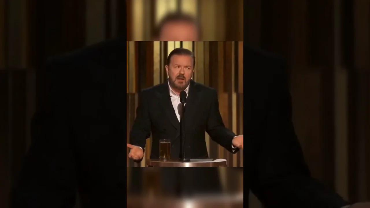 Ricky Gervais Golden Globes Speechn| Ricky Gervais