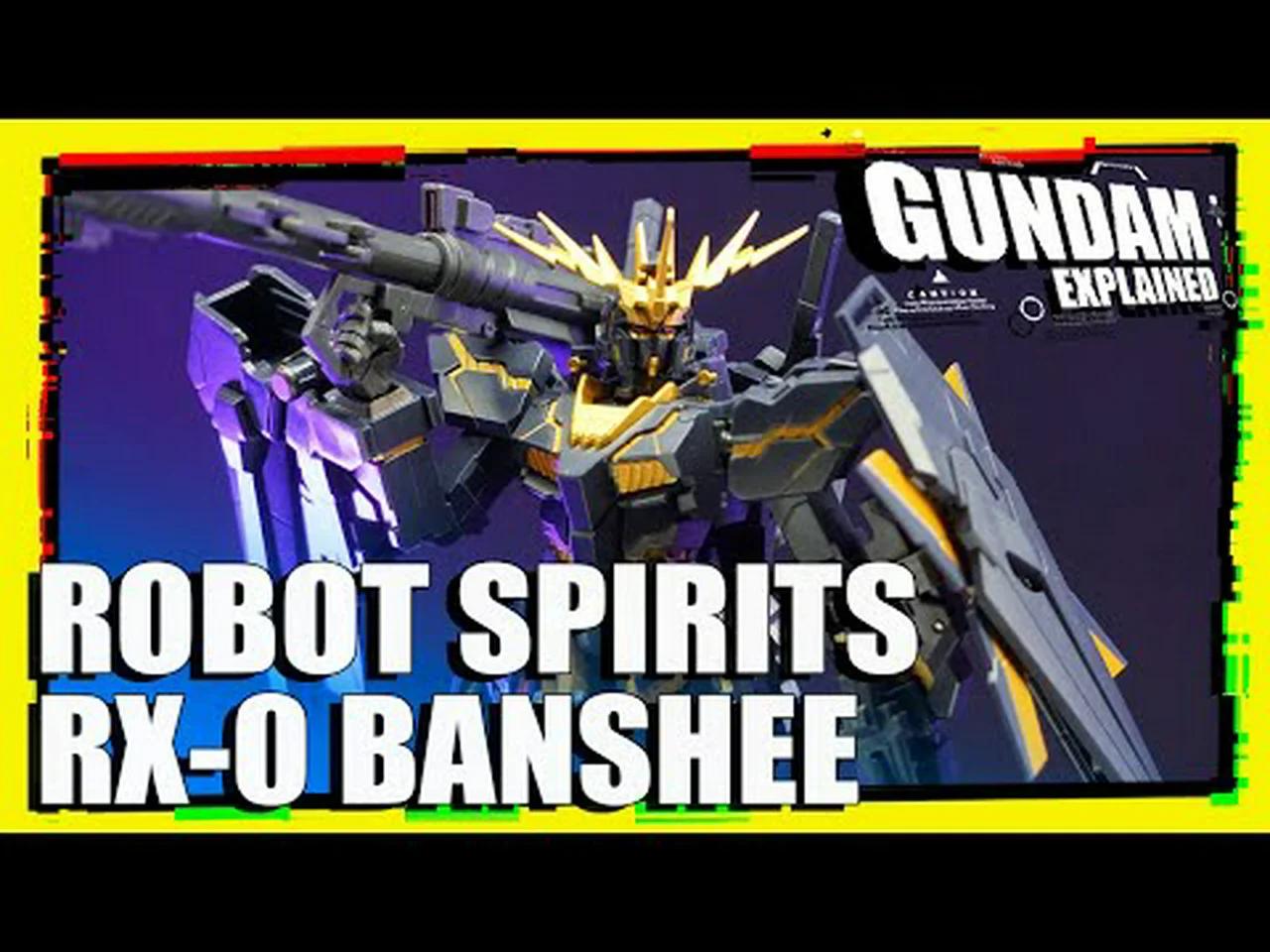 Robot Spirits RX-0 Banshee Review [Gundam Action Figure]