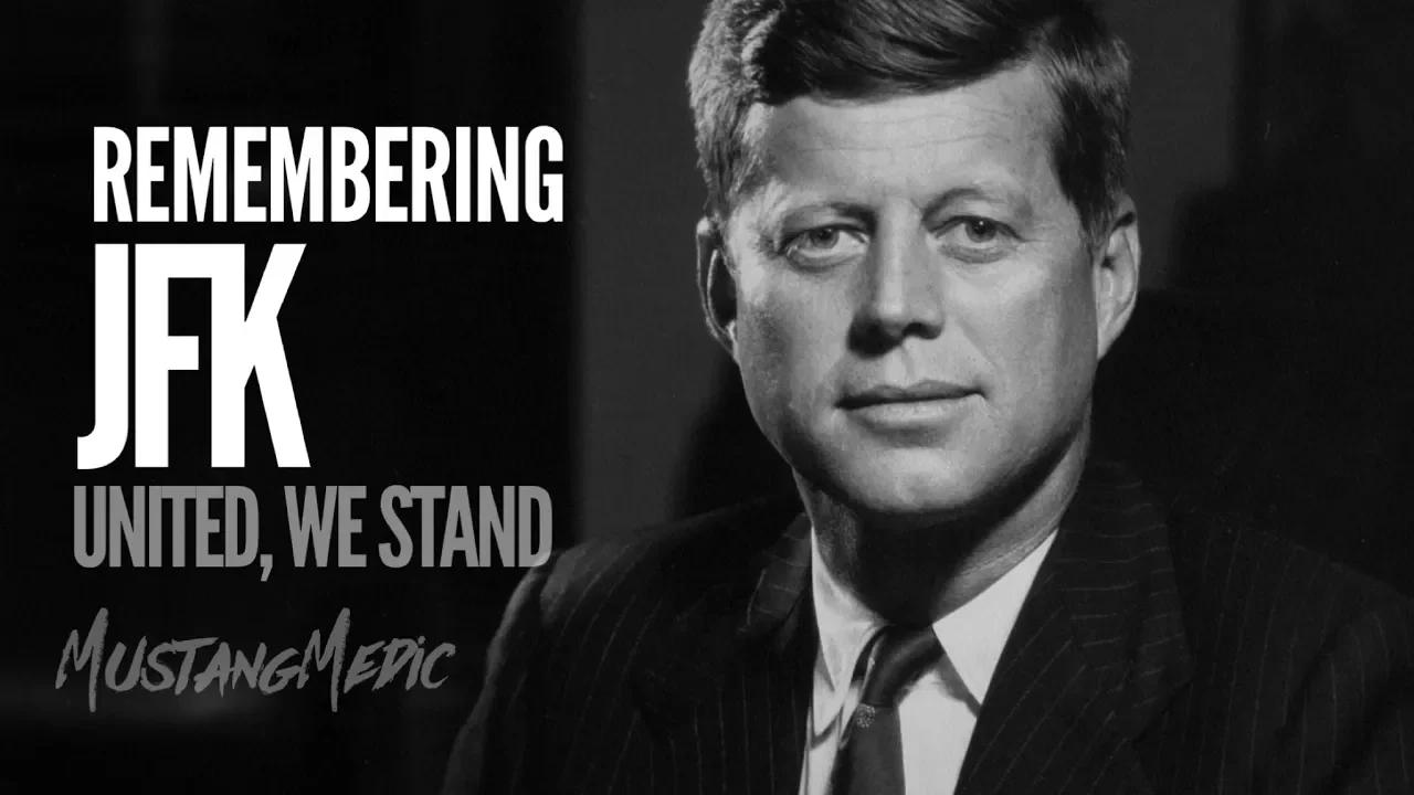 Remembering John F Kennedy #jfk during his #inauguration #speech a Uniter