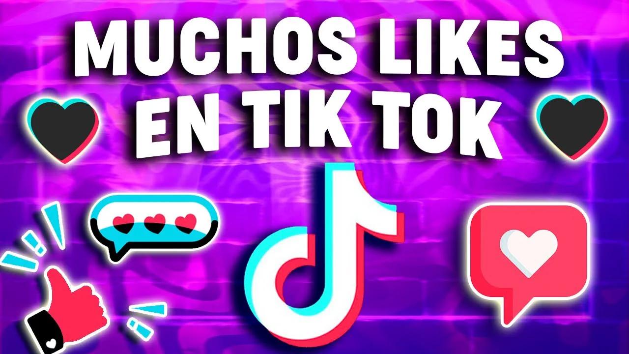Como Tener MUCHOS LIKES en TIK TOK 🎵🤍 Gratis ! + 1000 Facil y Rapido 😍 2022