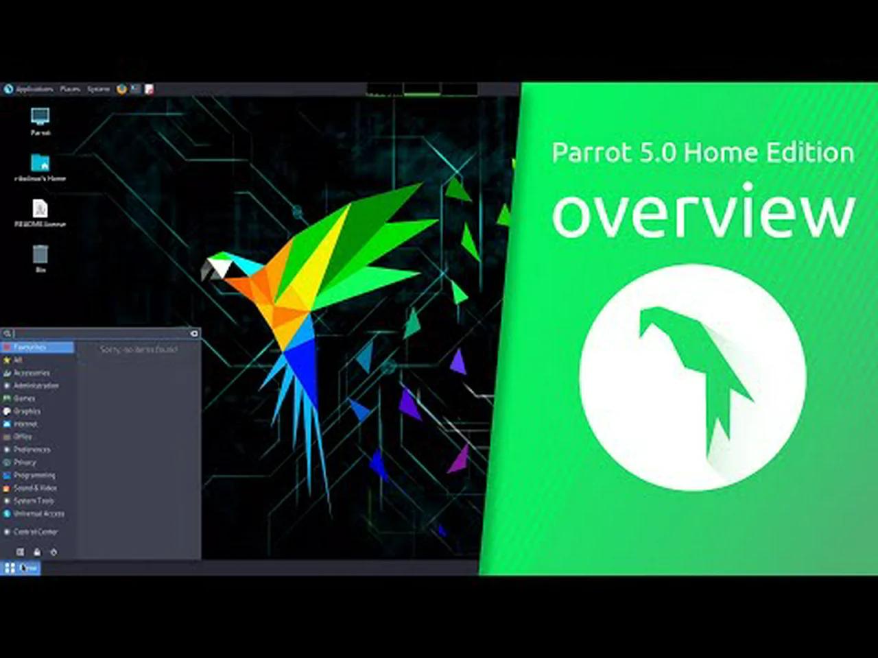 Parrot 5.0 Home Edition overview | designed for developers and everyday users.