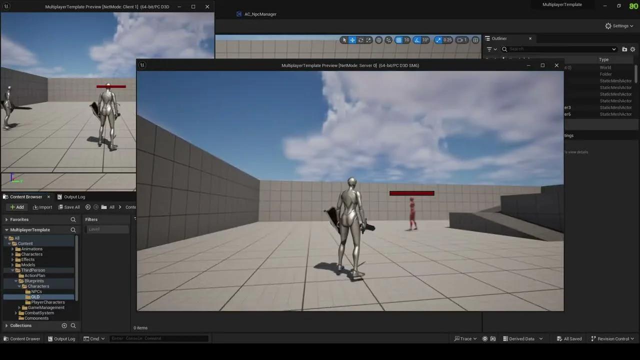 UE5 Full Co-Op Game Tutorial #31 - Npc Logic To Component