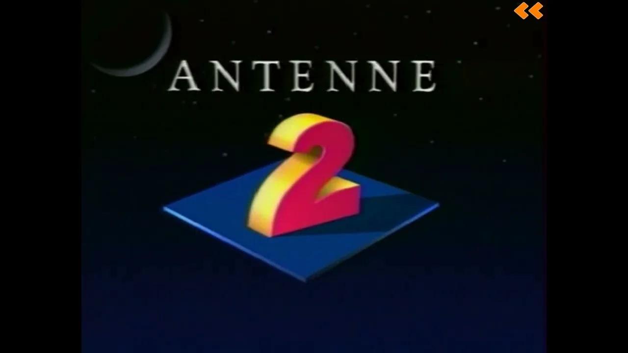 ANTENNE 2 : Jingle A2 & Générique Eurovision - 03/12/1990