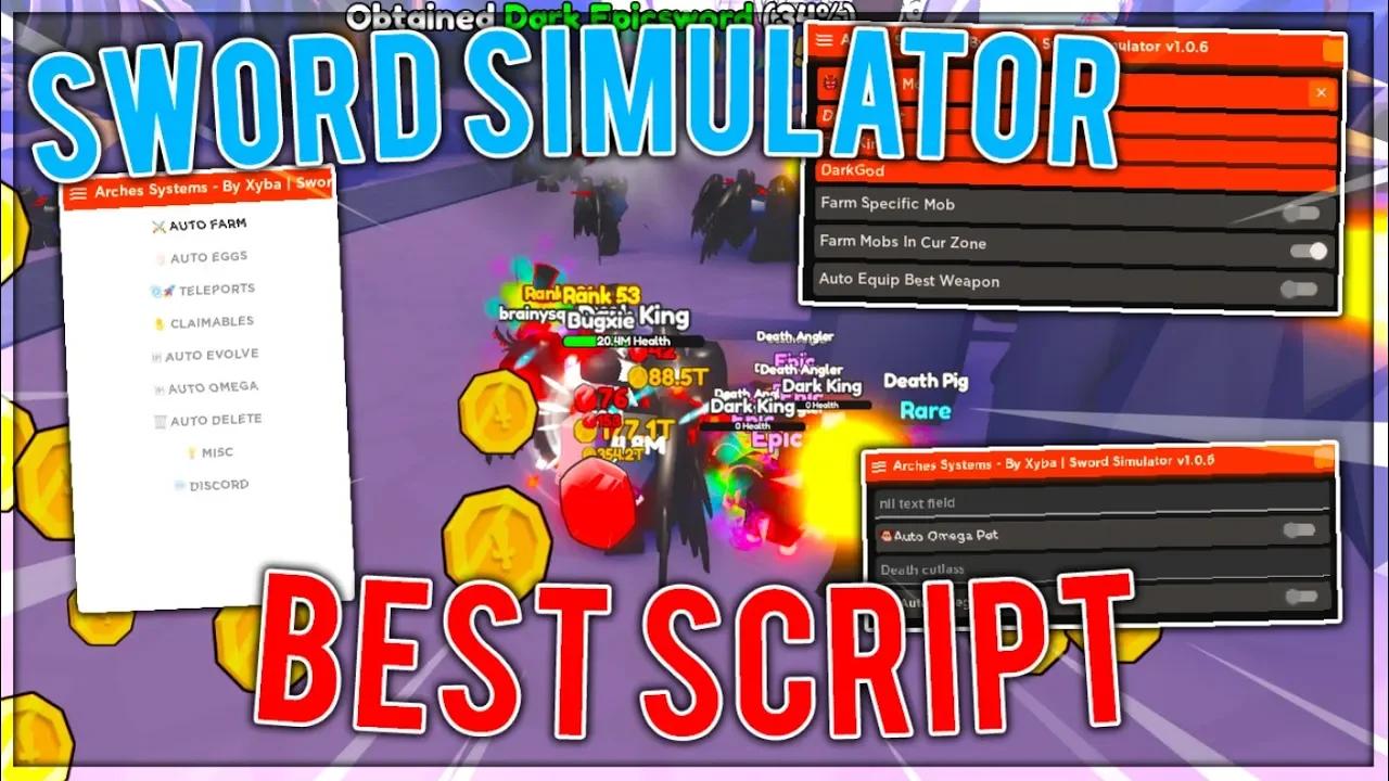ROBLOX Sword Simulator 🗡 HACK SCRIPT GUI 🗡 WORKING!