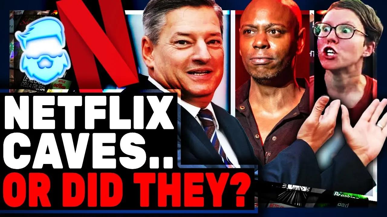 Netflix CAVES To Outrage Mob Over Dave Chappelle Walkout & Make ...
