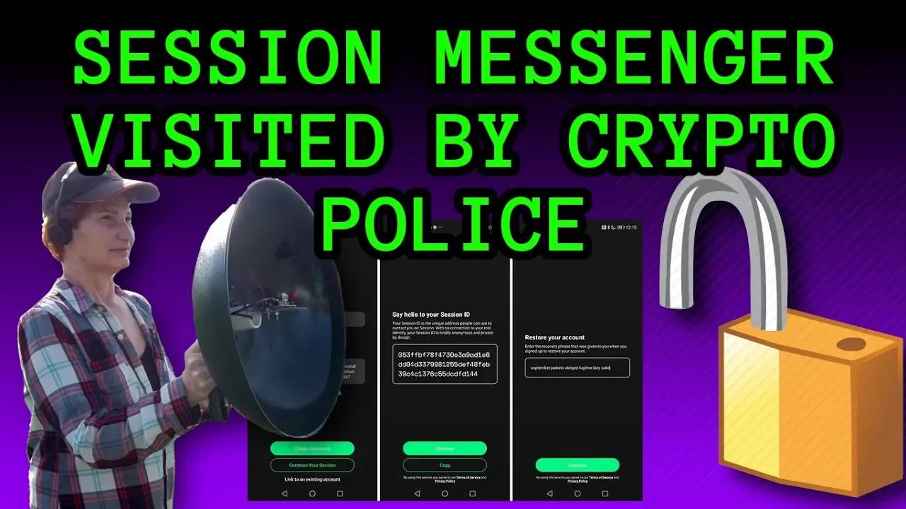 Session Messenger Flees Australia